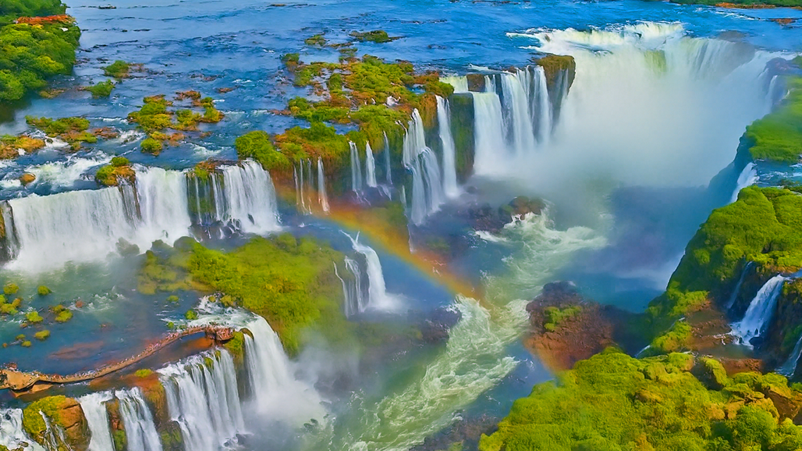 Questa è la cascata più potente al confine?
