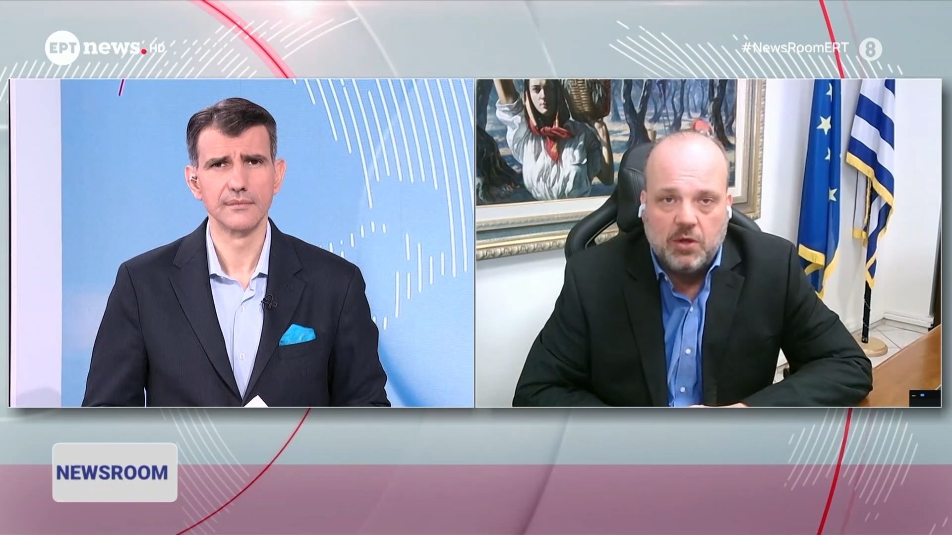 Ο Γ.Γ. του Υπουργείου Αγροτικής Ανάπτυξης, Σπύρος Πρωτοψάλτης, στο ...