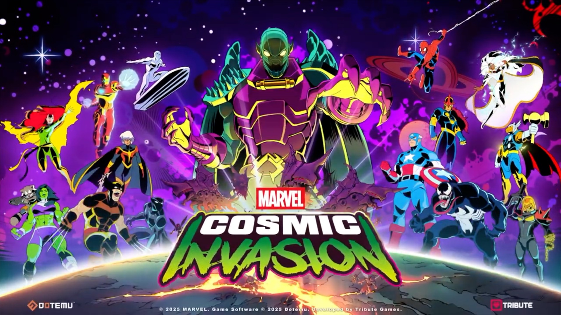 Marvel cosmic invasion official opening animation trailer
