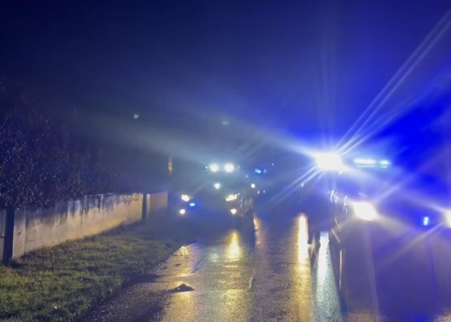 School bus 'filled with children' rescued from flooded Co Down road