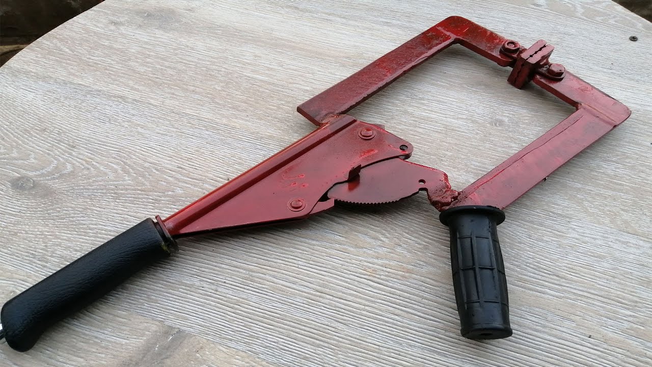 Brilliant idea! Making unique quick clamp from handbrake