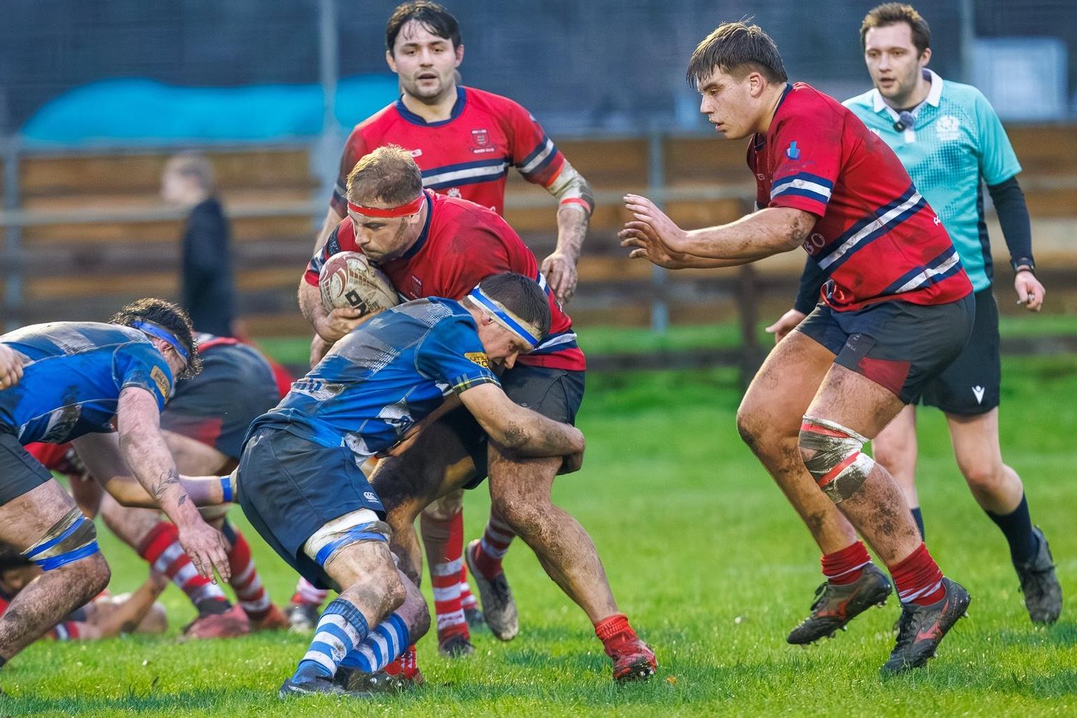 Peebles move five points further away from foot of rugby’s Arnold Clark ...