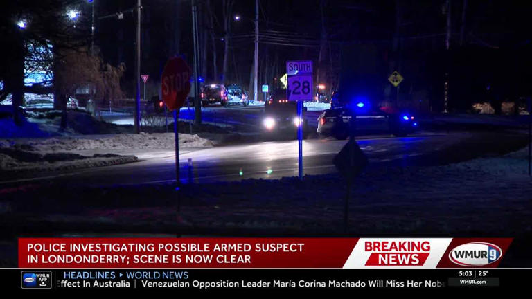 Police investigate possible armed person in Londonderry