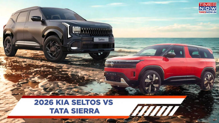 2026 Kia Seltos vs Tata Sierra comparison — design, features and key ...