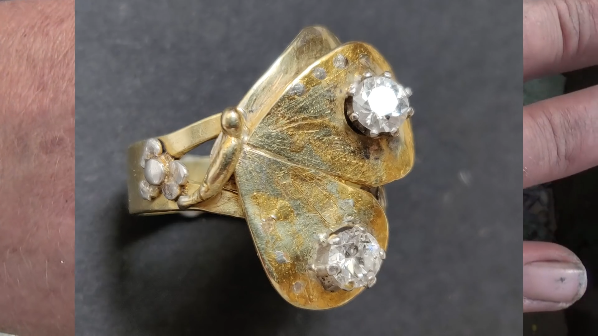 So I found a diamond ring by the Thames