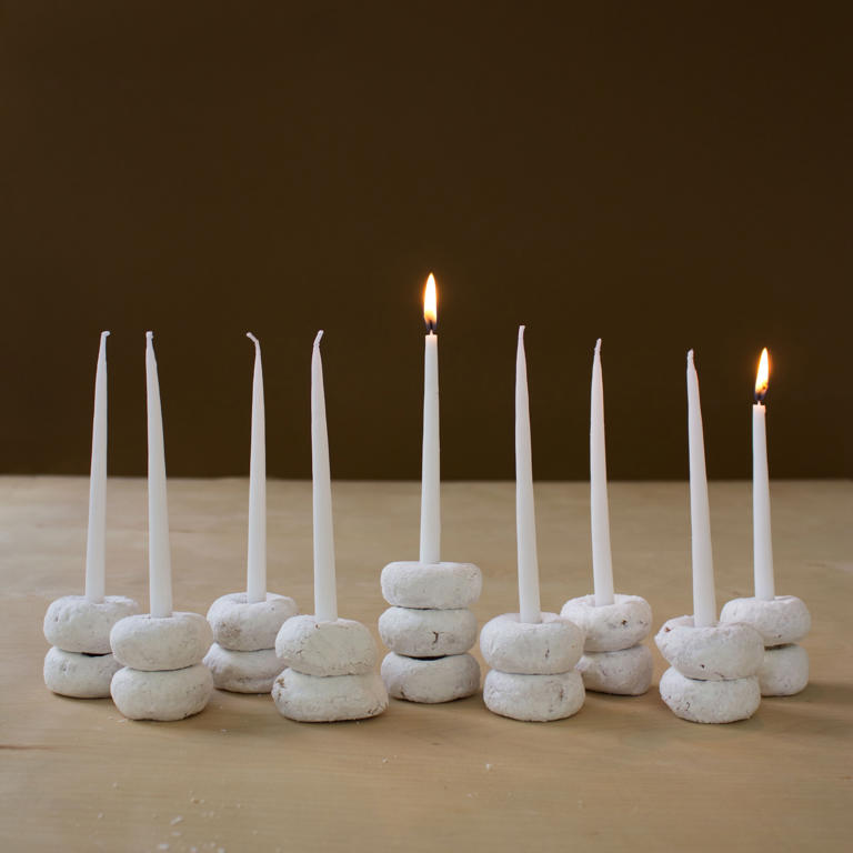 David Stark’s DIY menorahs: 8 homemade ideas for Hanukkah and other ...
