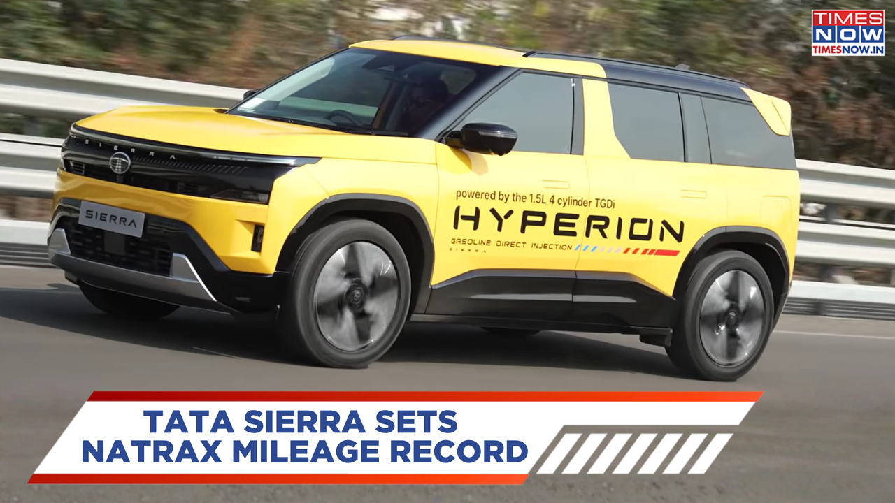 Tata Sierra turbo-petrol achieves 29.9 kmpl mileage in hypermiling ...
