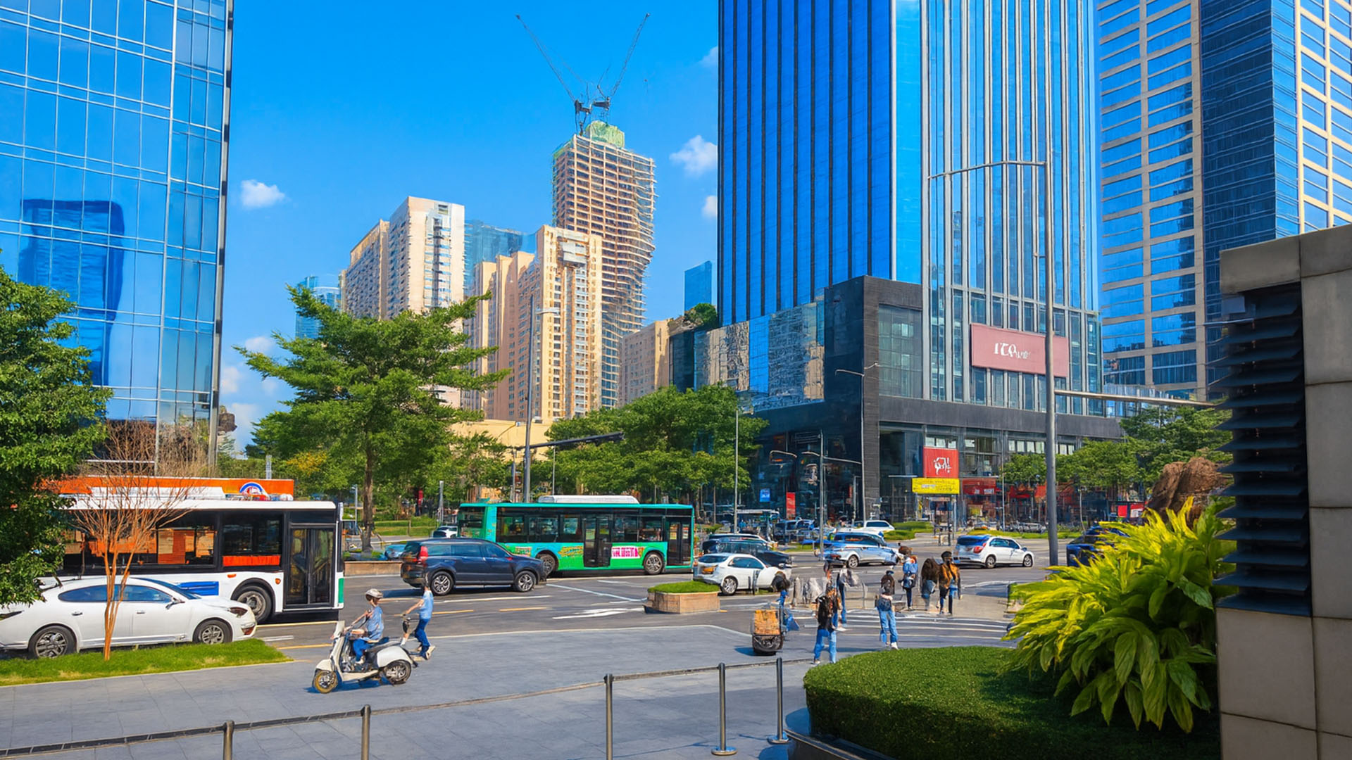 This is what urban life looks like today