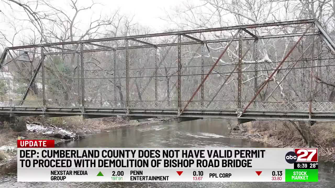 Cumberland County will not demolish historic bridge