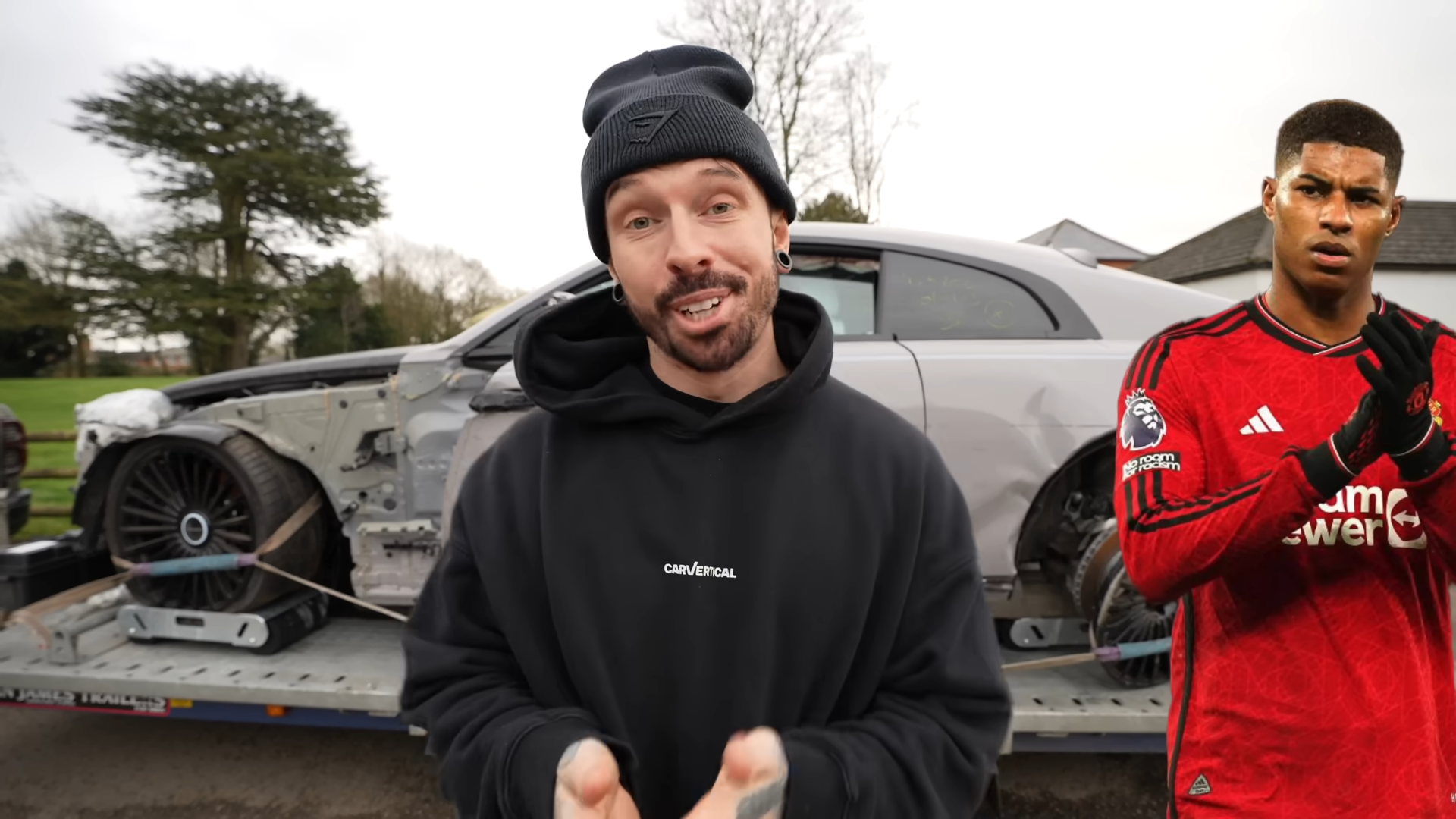 How Marcus Rashford’s totalled Rolls-Royce ended up in my garage