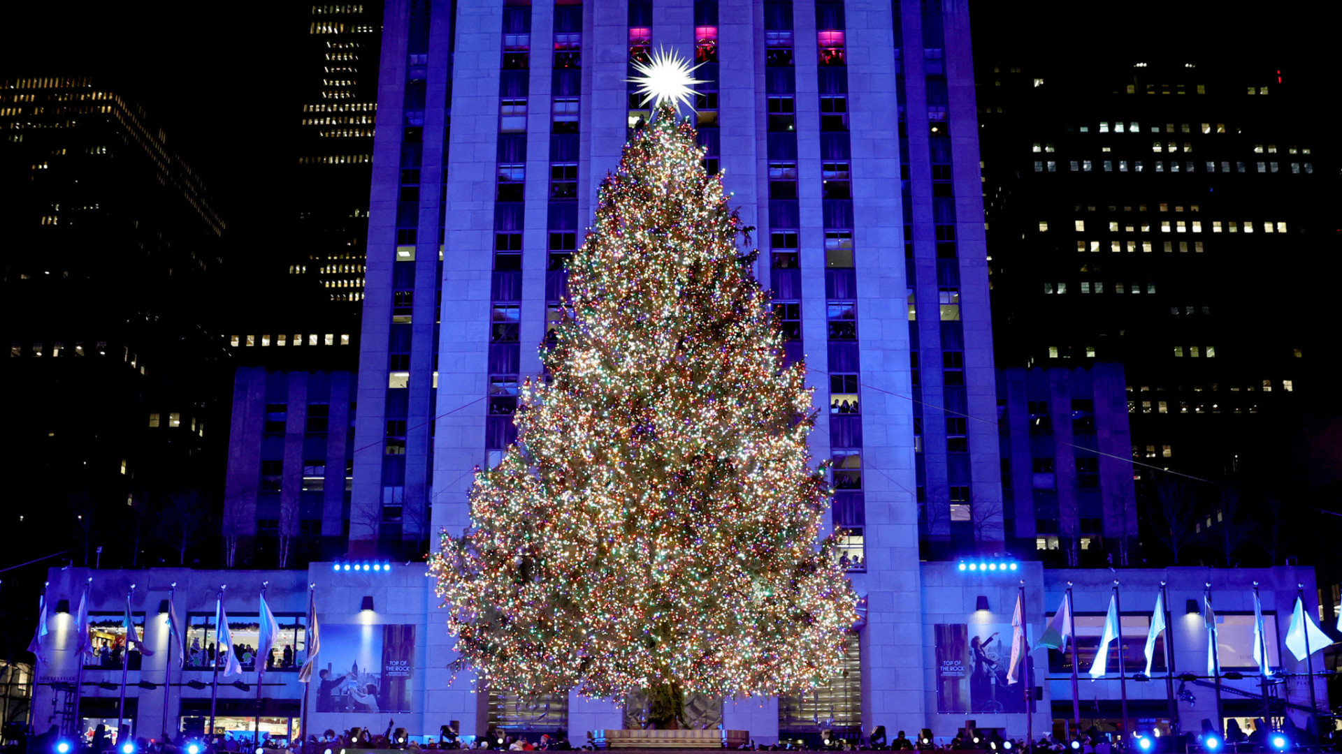 The most iconic Rockefeller Christmas trees in history