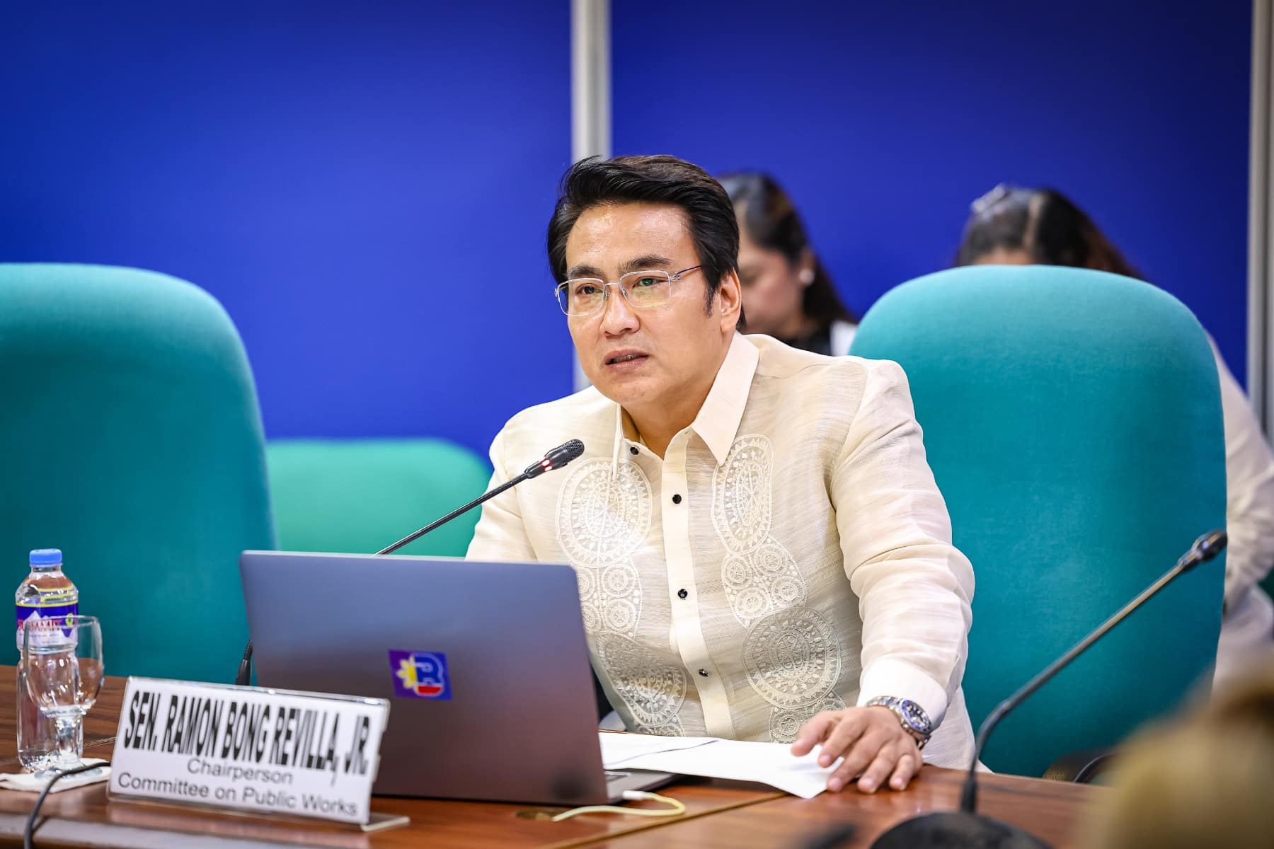 Bong Revilla files formal response to flood-control allegations before DOJ