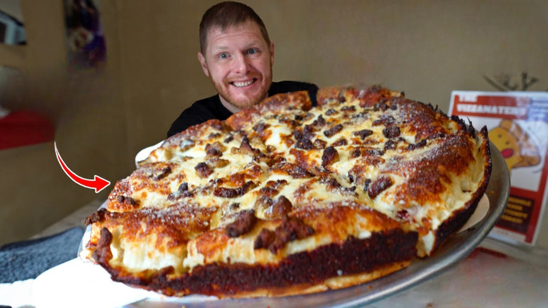He took down Michigan’s 6lb pizza legend