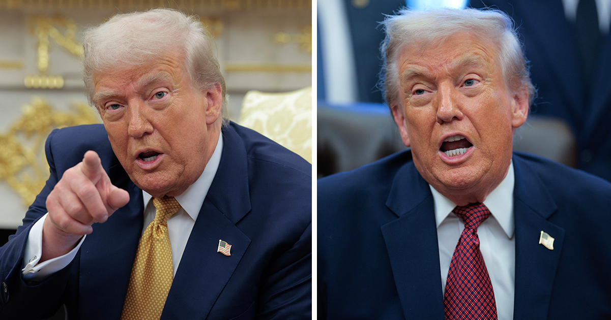 Hot mic catches Donald Trump making concerning two-word comment