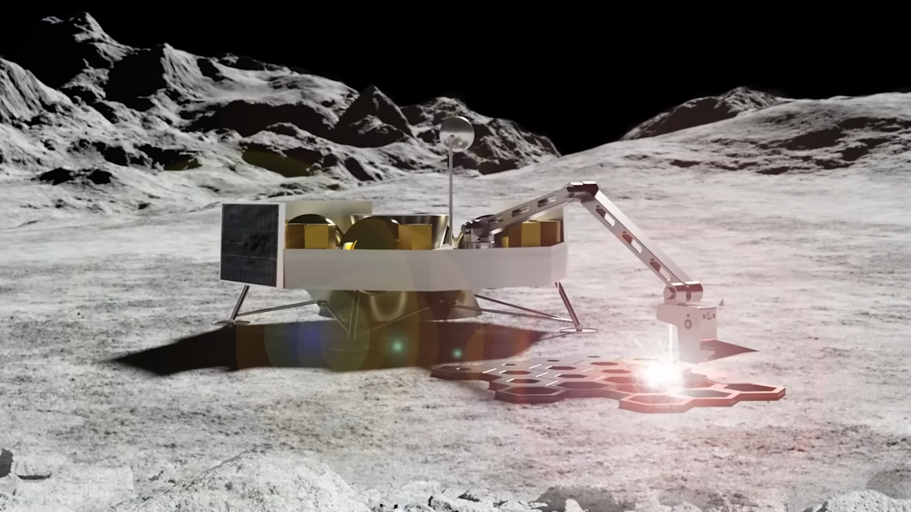 What NASA is building on the moon before humans even arrive