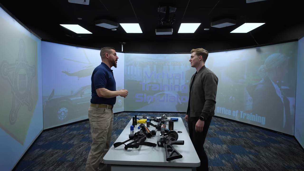Watch a rare full tour inside Secret Service headquarters