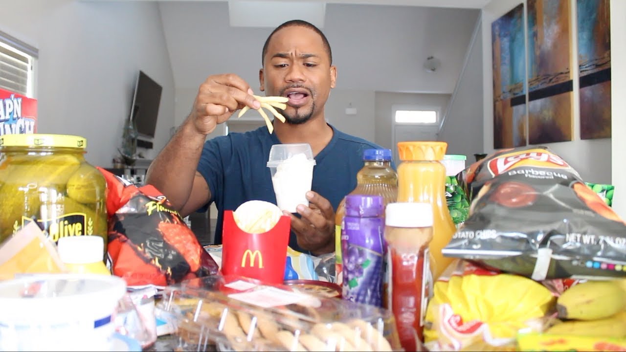 20 weird food combos mukbang edition