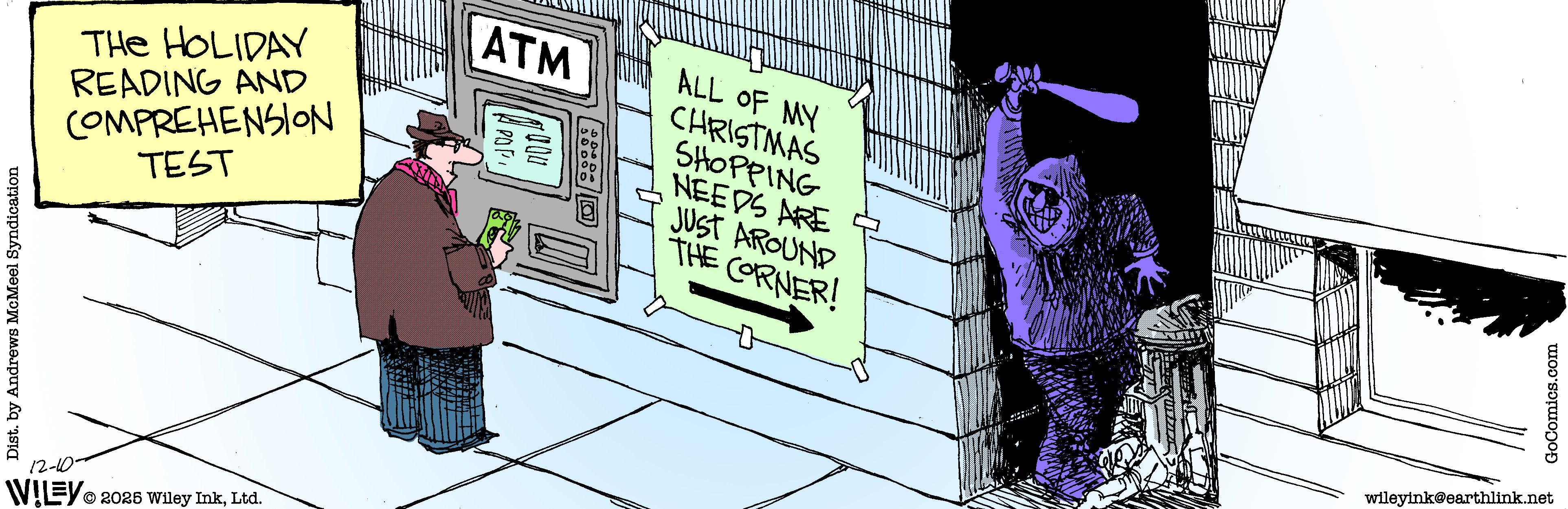 Non sequitur by Wiley Miller