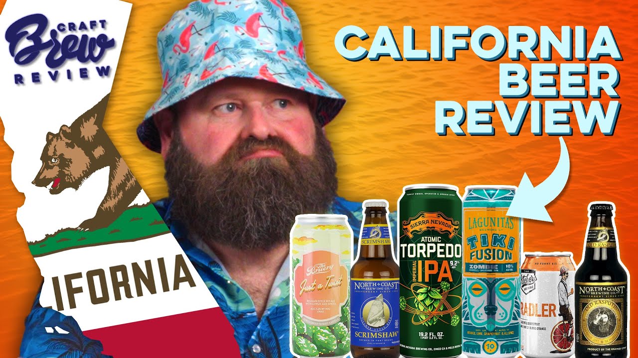 Trying California beers in a detailed craft brew review