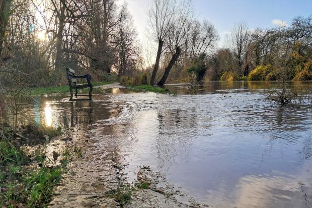 Park flooding leads to warning after two people drowned last winter