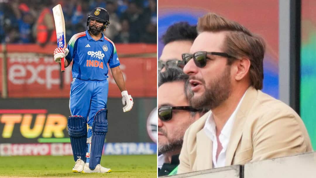 'His class impressed me': Afridi’s first comments after Rohit Sharma ...