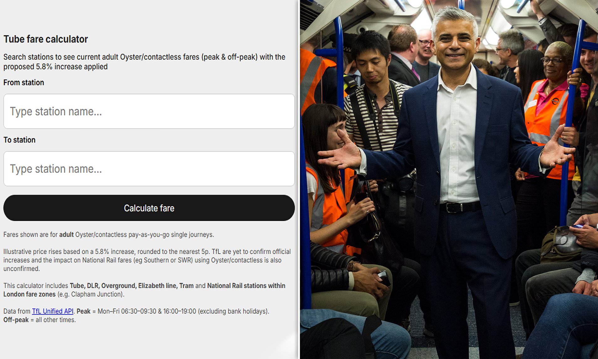 Use our calculator to find out how much your Tube journey will cost ...