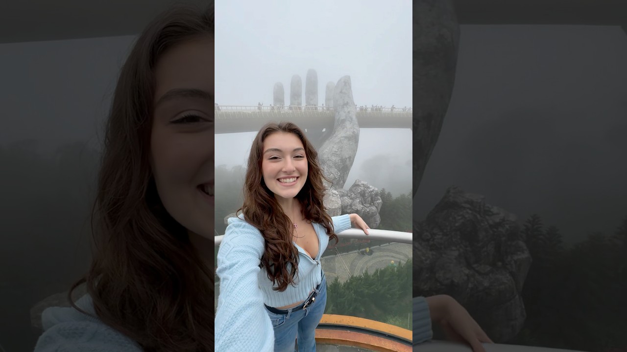 Ba Na Hills travel adventure with model Rachel