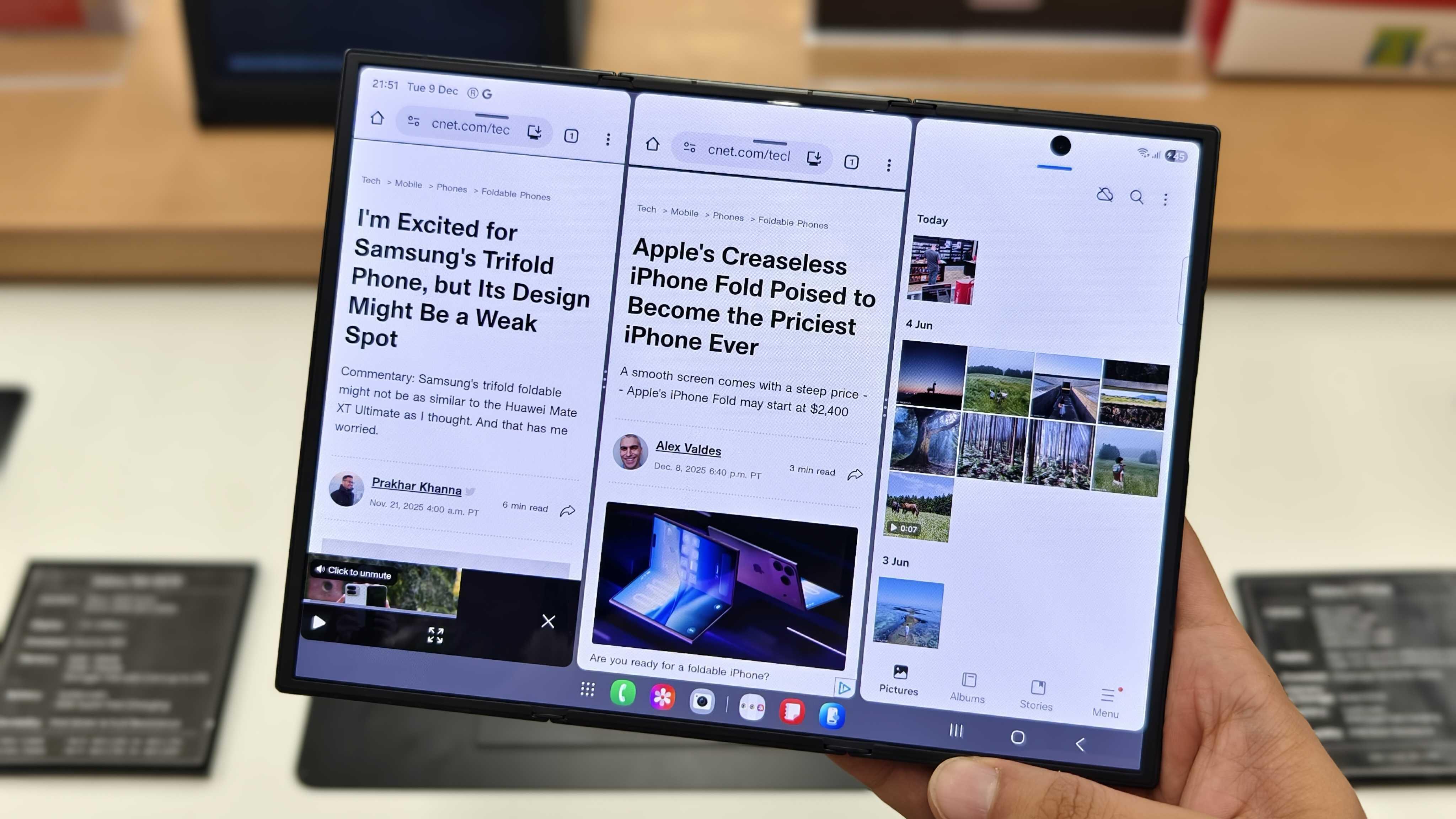 The Samsung Galaxy Z Trifold's nearly $3,000 price might unfold your ...