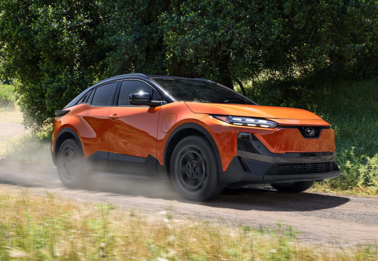 Subaru wants to put a real clutch pedal in an electric car