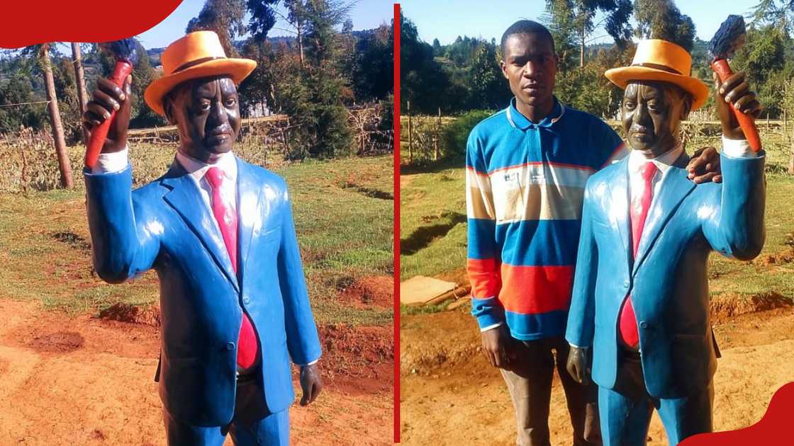 Nakuru artist behind Ruto’s statue unveils new sculpture honouring ...