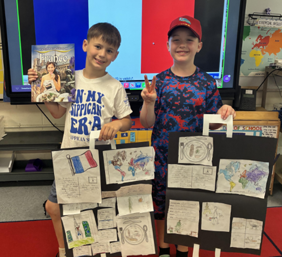 Sippican School second-graders explore family heritage
