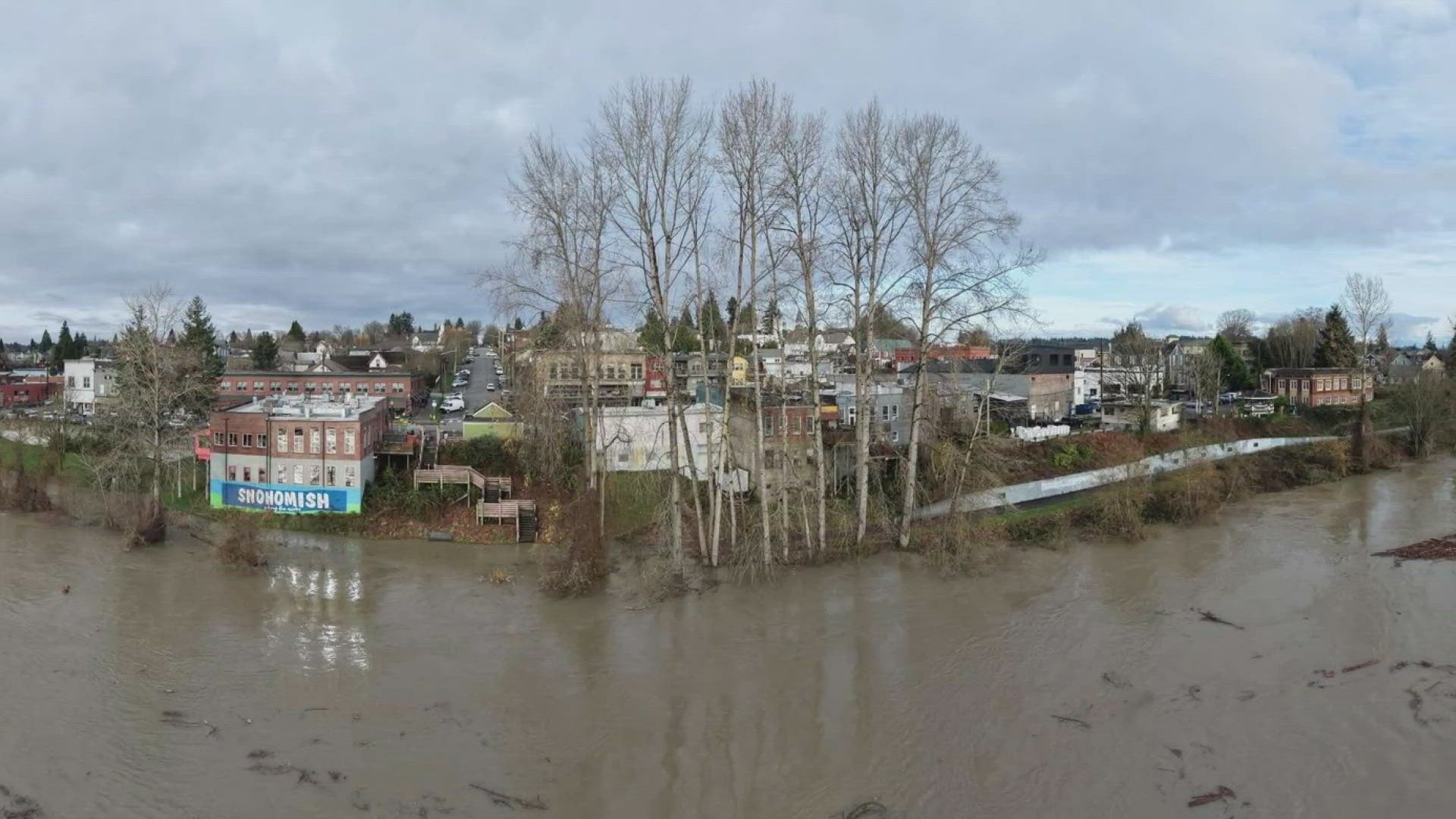 Tracking river flooding in Snohomish