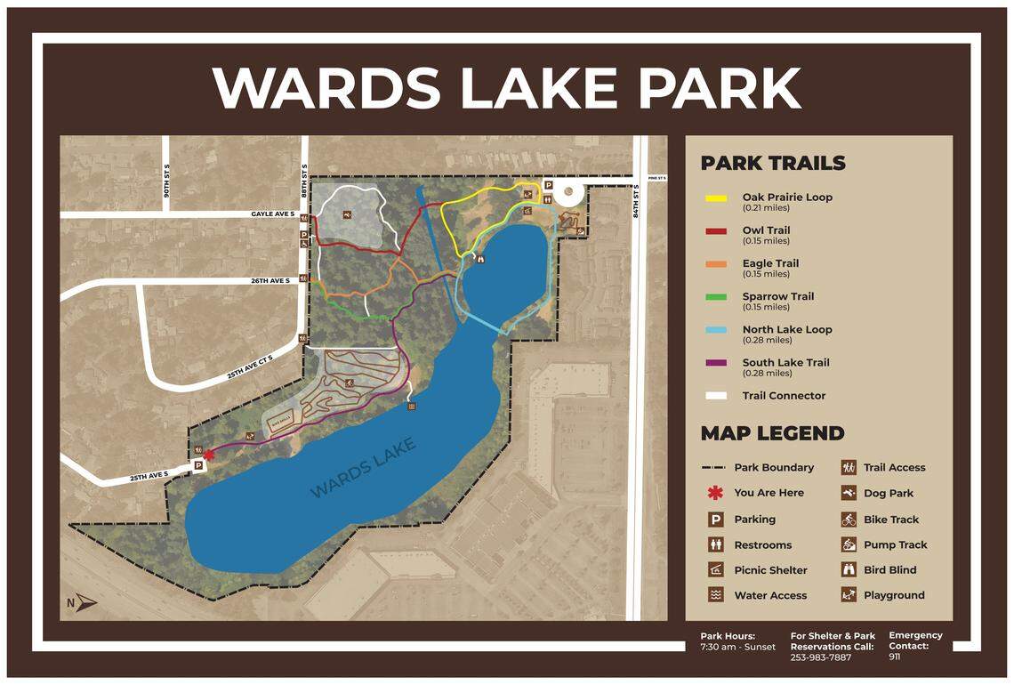 Newly renovated 38-acre Pierce County park reopens with dog park, bike ...