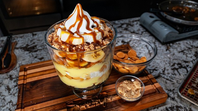 Southern-style banana pudding