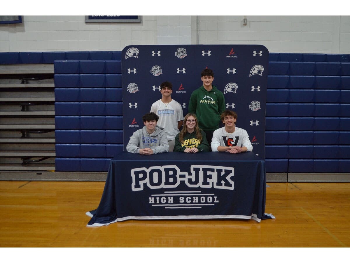 Six POBJFK high school student-athletes committed to college