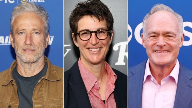 Jon Stewart, Rachel Maddow and Scott Pelley named 2025 Walter Cronkite ...