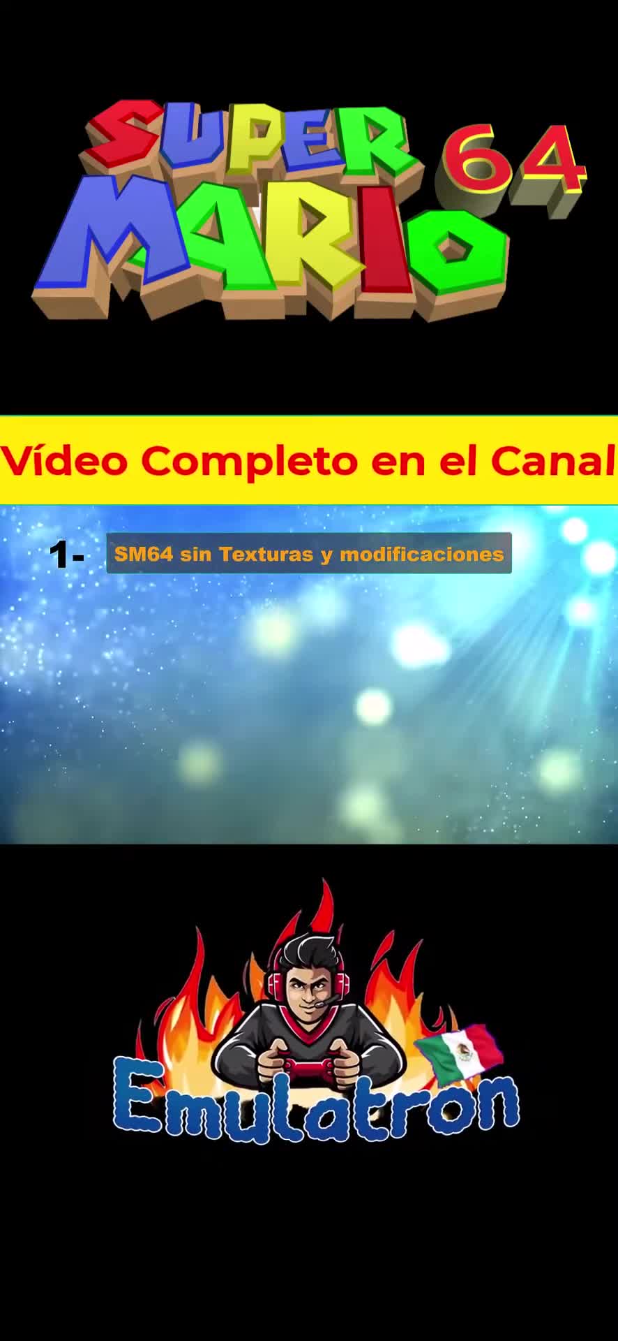 Super Mario 64 - Port para PC sin emuladores