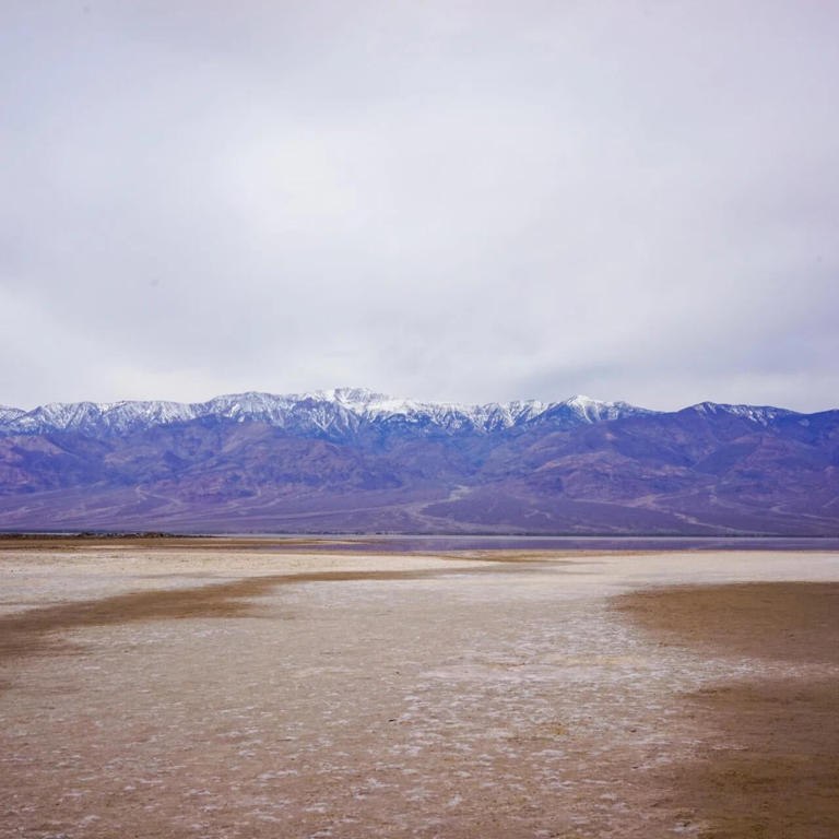 Ice Age lake at Death Valley reemerges after record rainfall