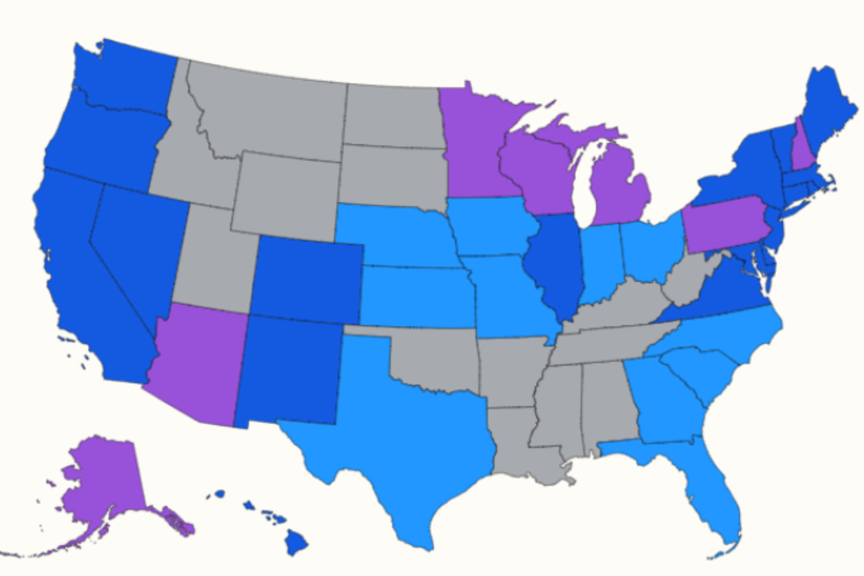 New map reveals Democrats' targets to win power in 2026 midterms