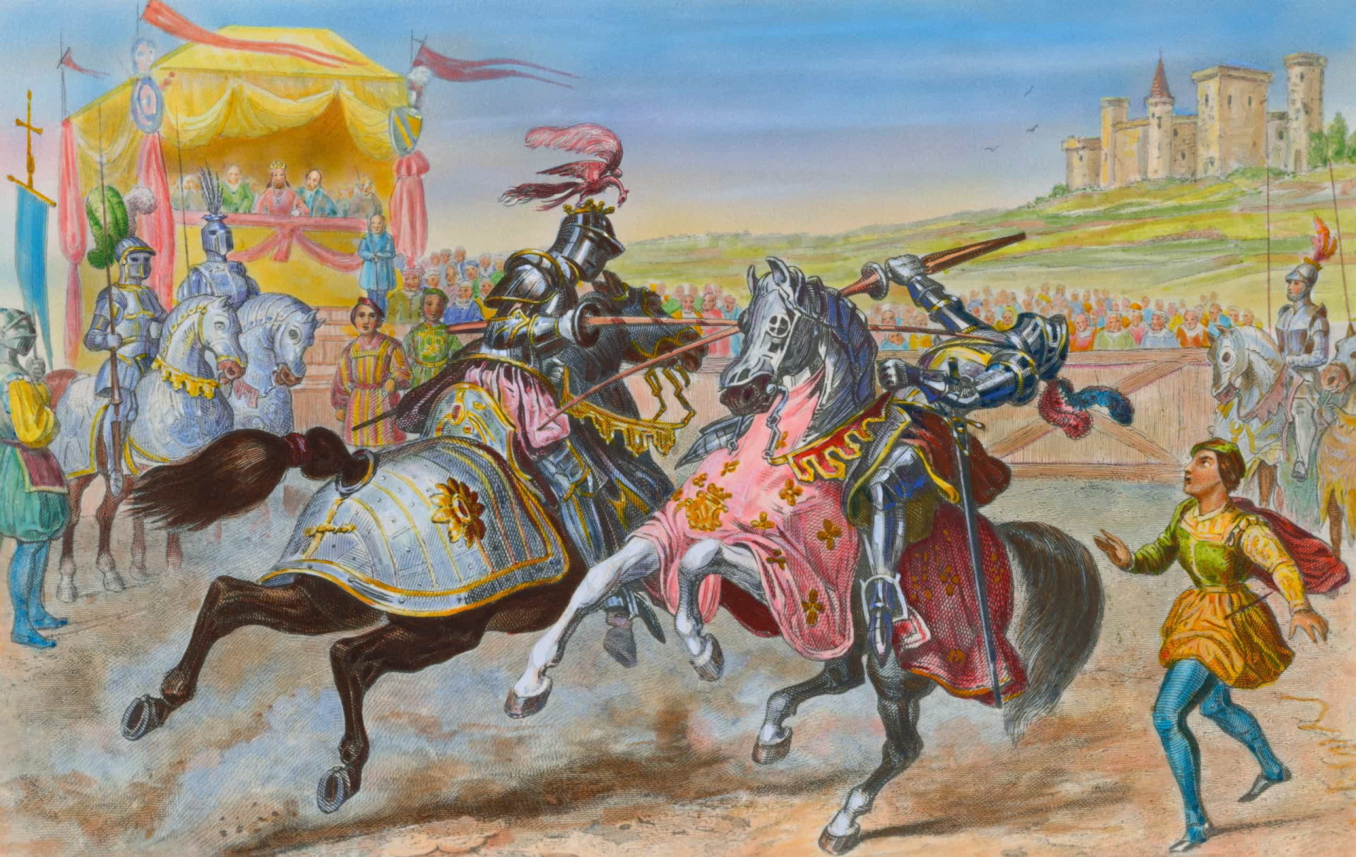 The most feared knights of the Middle Ages