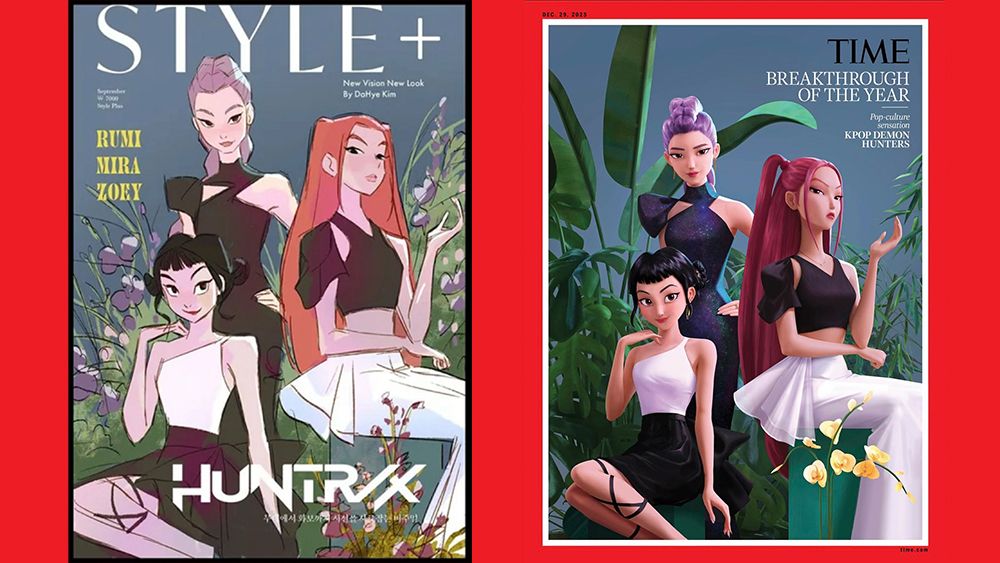Time magazine's KPop Demon Hunters cover is a brilliant Easter egg