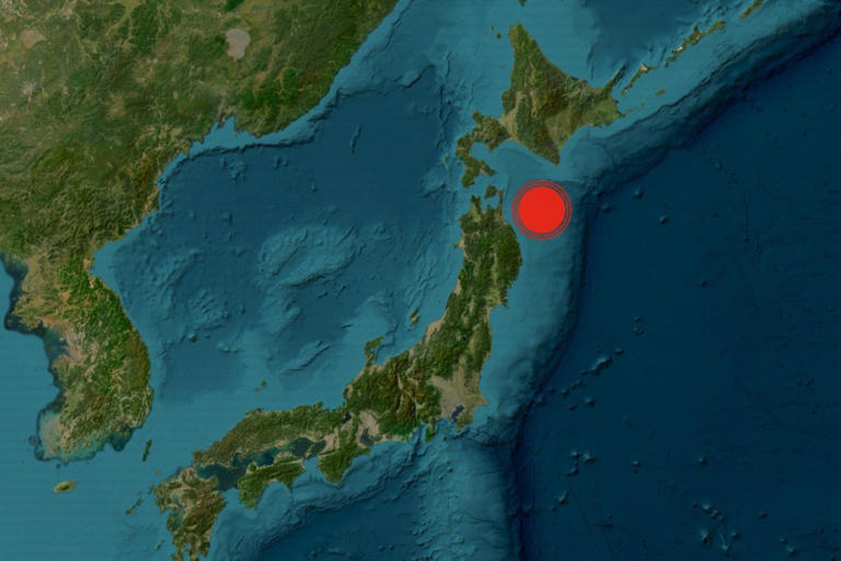 Massive earthquake strikes Japan just days after tsunami warning