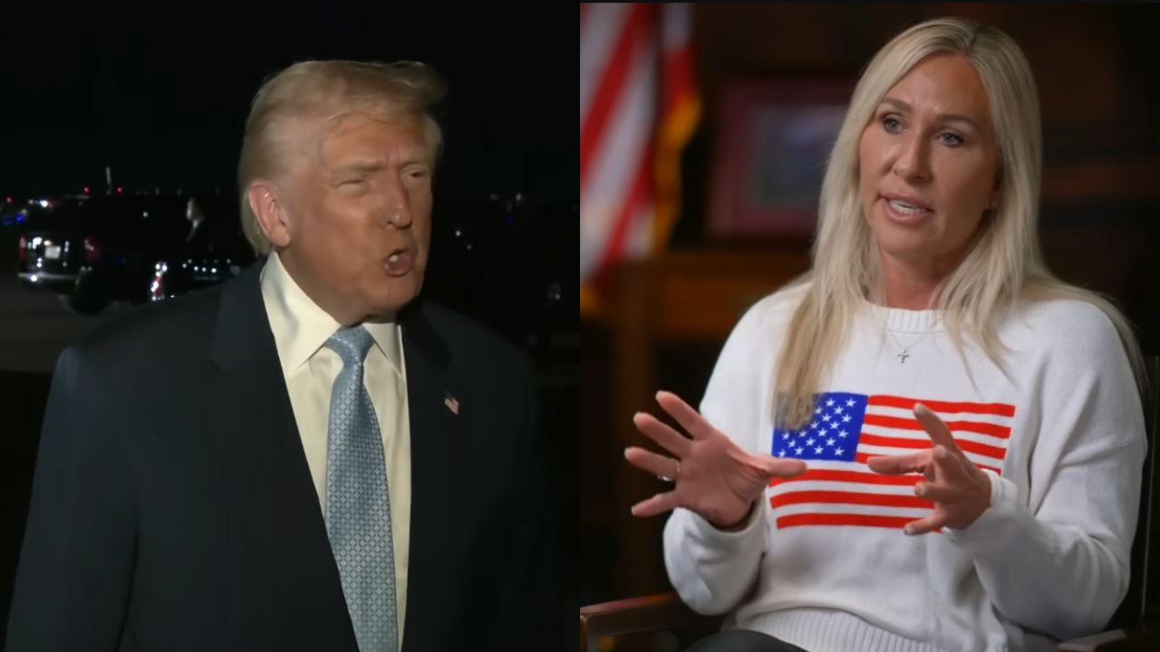 Marjorie Taylor Greene wordt aangevallen door Donald Trump na een ...