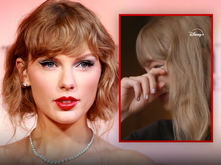 Taylor Swift cries in Eras Tour docuseries