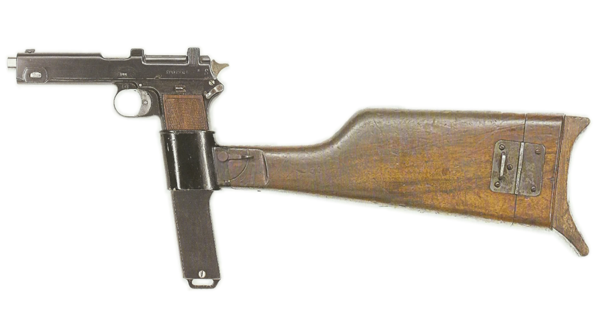 When Austria turned a pistol fully automatic