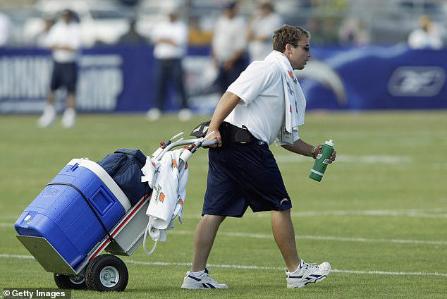 Crazy amount NFL waterboys make every game is revealed