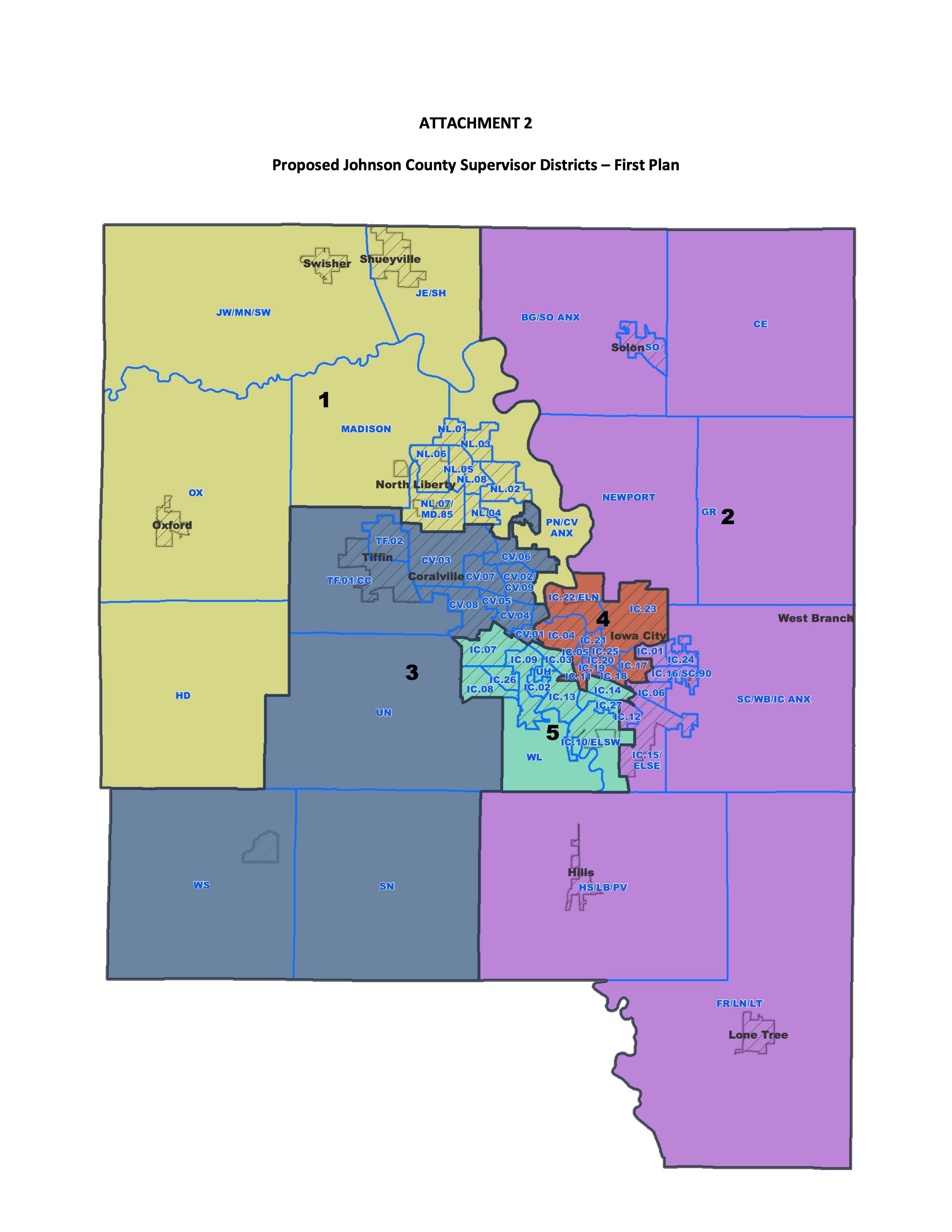 Johnson County sets term limits for new supervisor districts