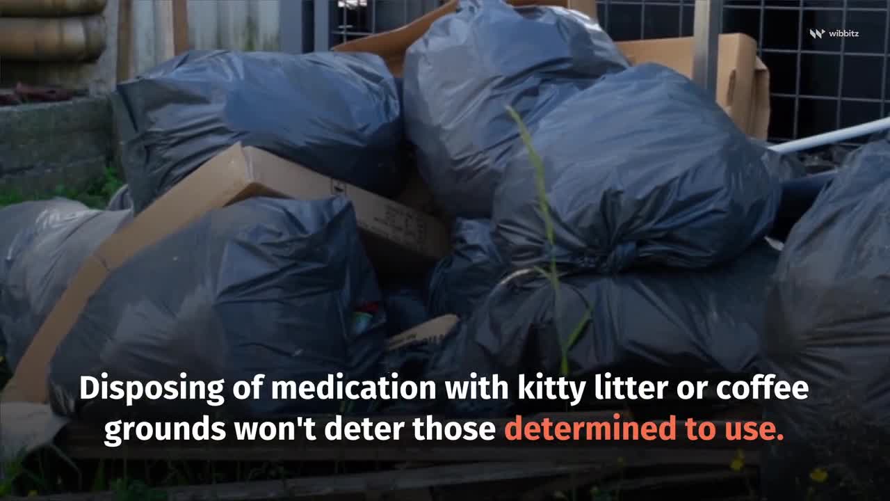 Here's the right way to dispose of old medication