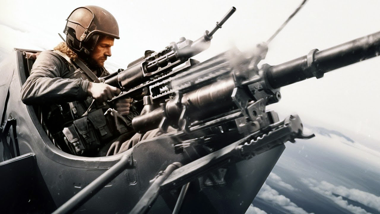The terrifying German machine gun pilot