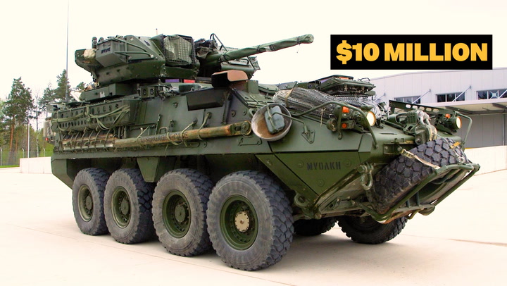 What it takes to be on a $10 million Army Stryker crew